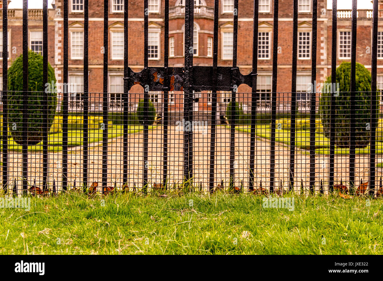 Wimpole Hall and its Folly Stock Photo - Alamy
