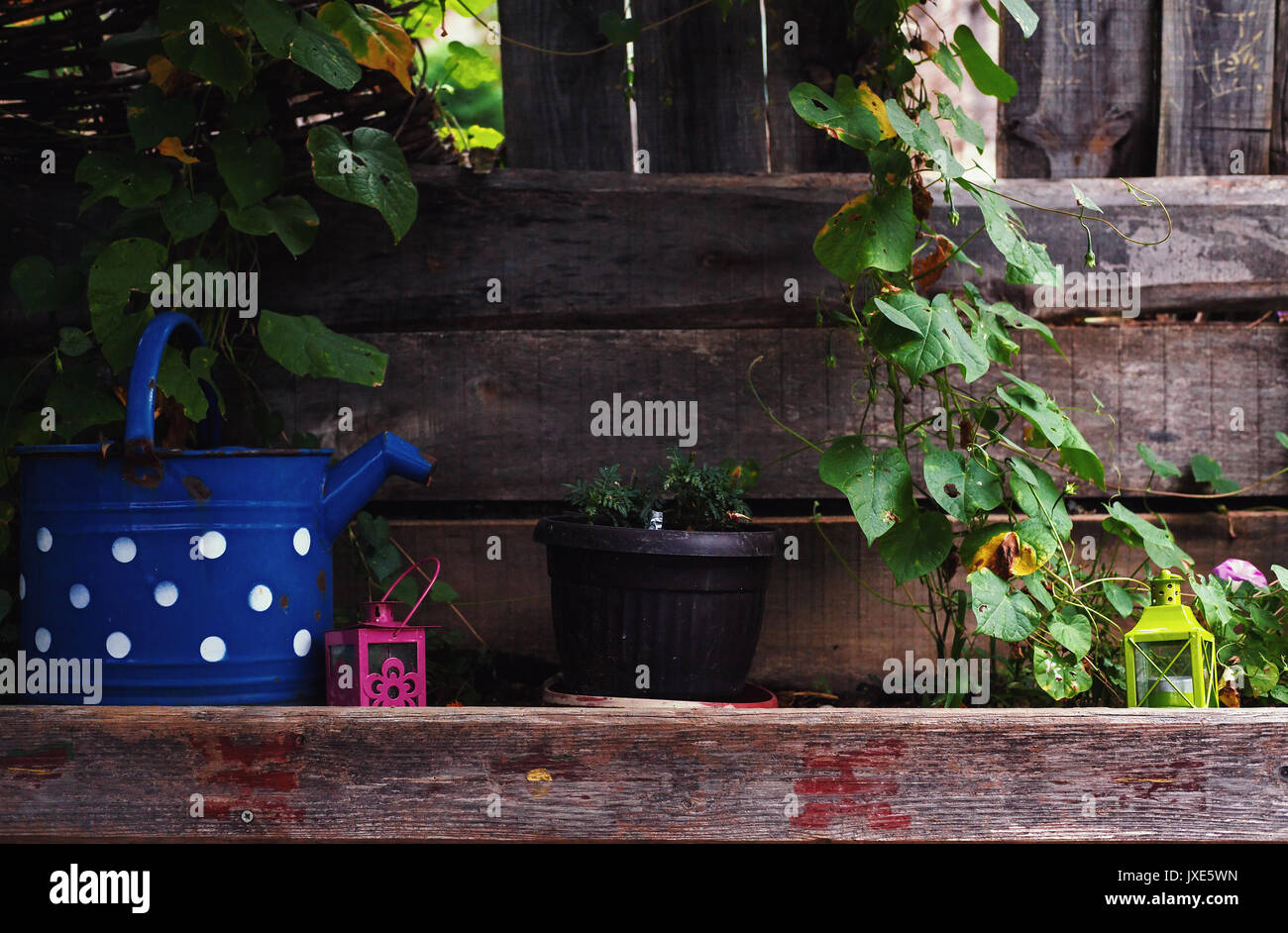 Decorative garden lamp close hi-res stock photography and images - Alamy