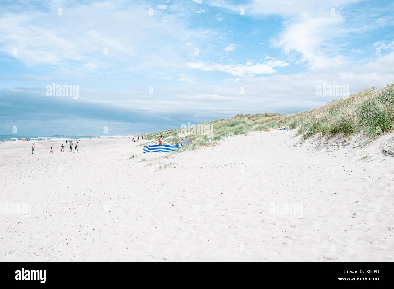 View of Henne Strand, Syddanmark Stock Photo - Alamy