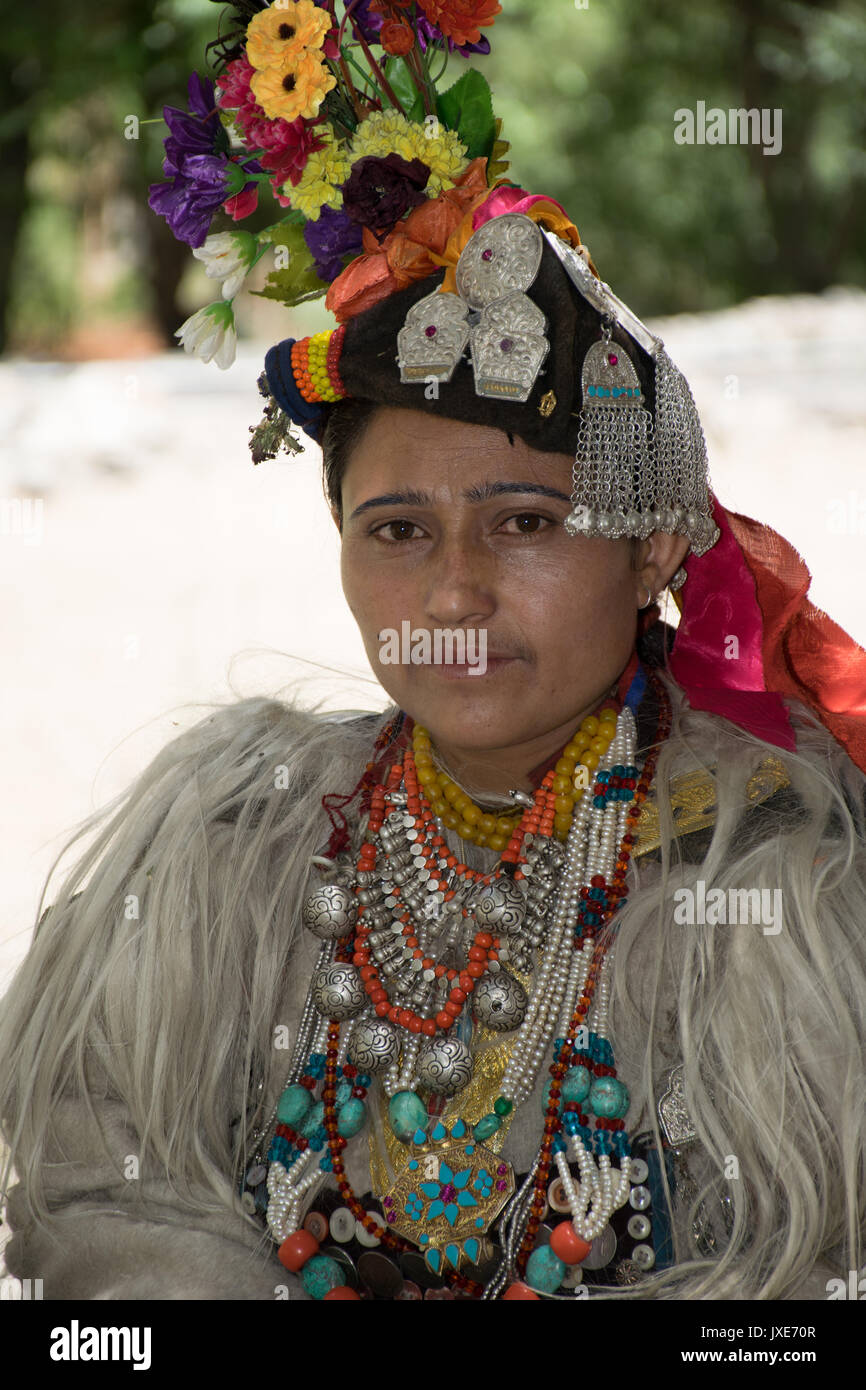 Aryan Female, Ladakh Stock Photo - Alamy