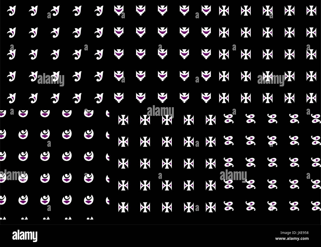 small motif pattern Stock Vector Image & Art - Alamy