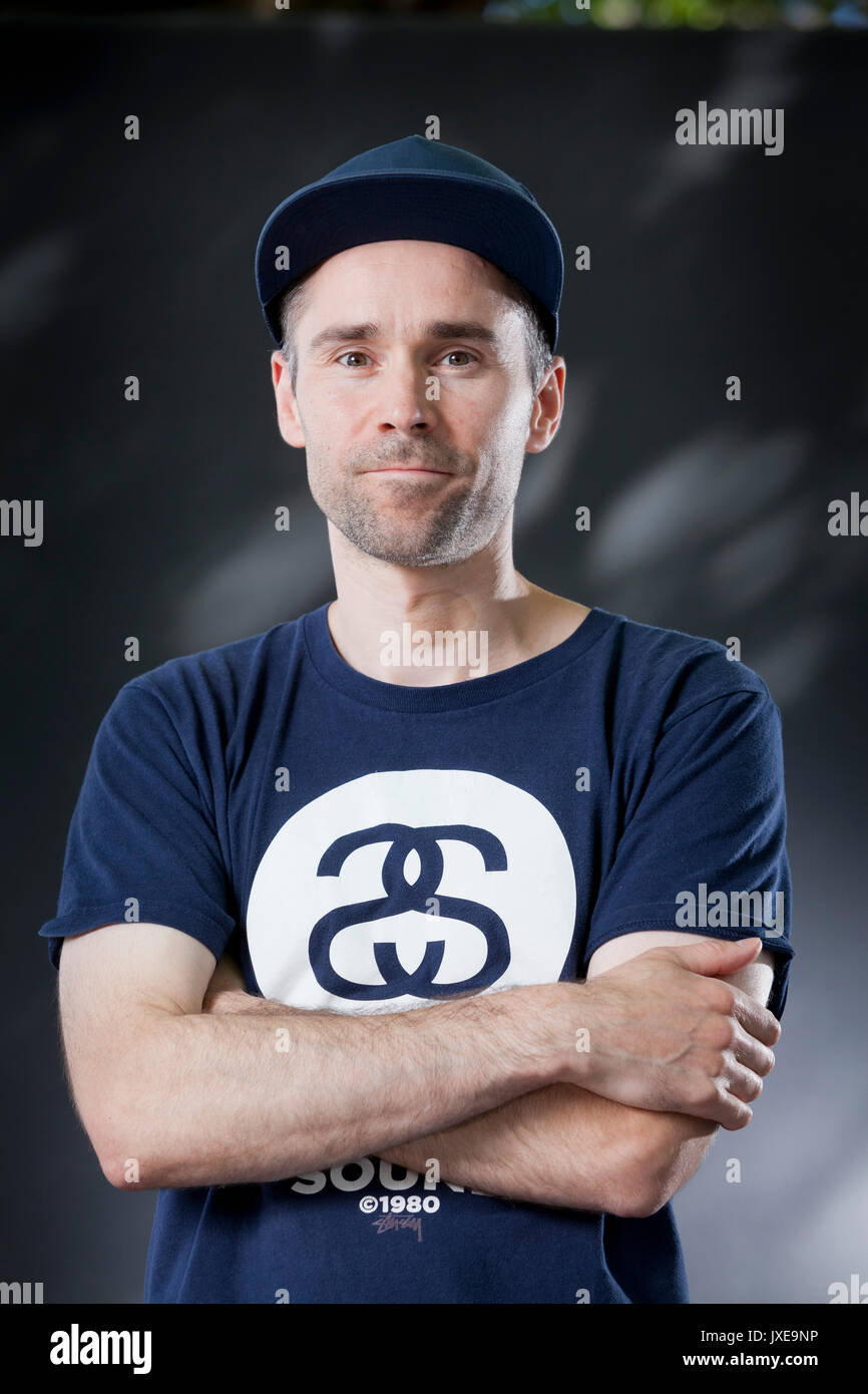 Edinburgh, UK. 15th Aug, 2017. Scottish hip-hop star Dave Hook of ...