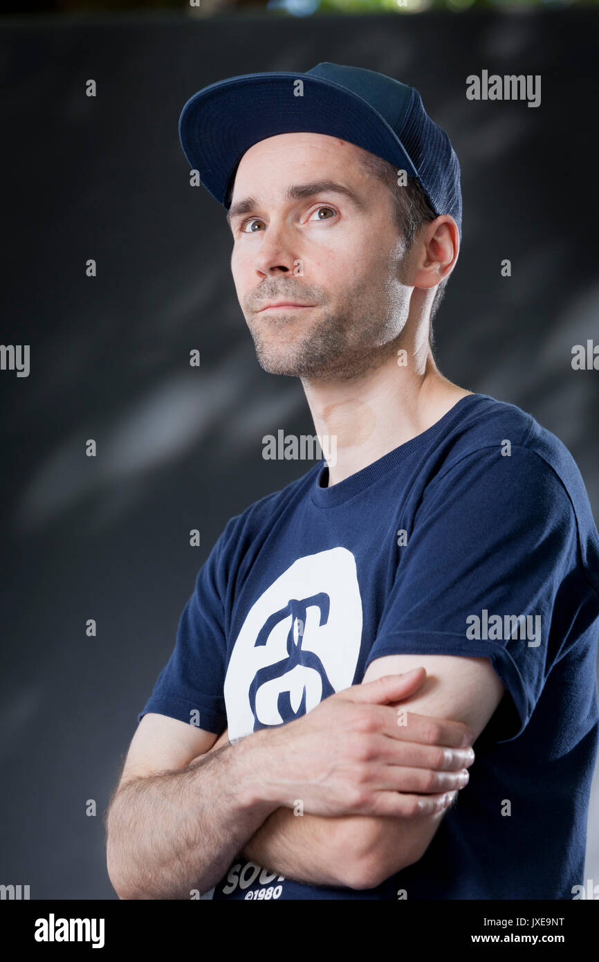 Edinburgh, UK. 15th Aug, 2017. Scottish hip-hop star Dave Hook of ...