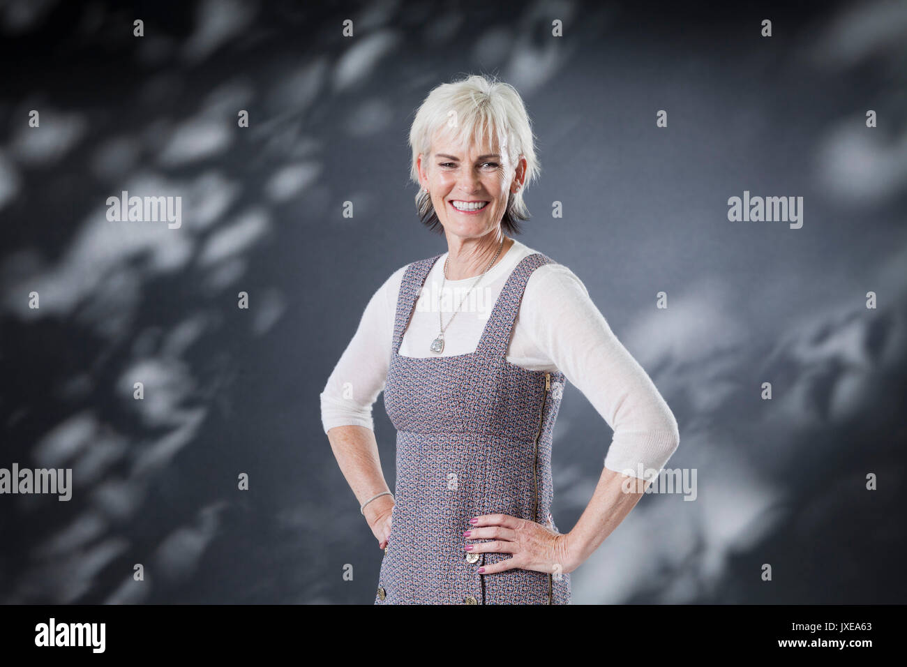 Edinburgh, UK. 15th Aug, 2017. Judith Murray, OBE, the Scottish tennis ...
