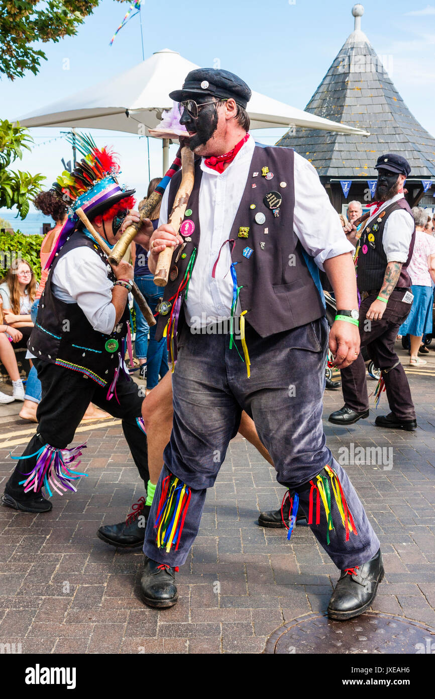 Morris dancing black white hi-res stock photography and images - Alamy