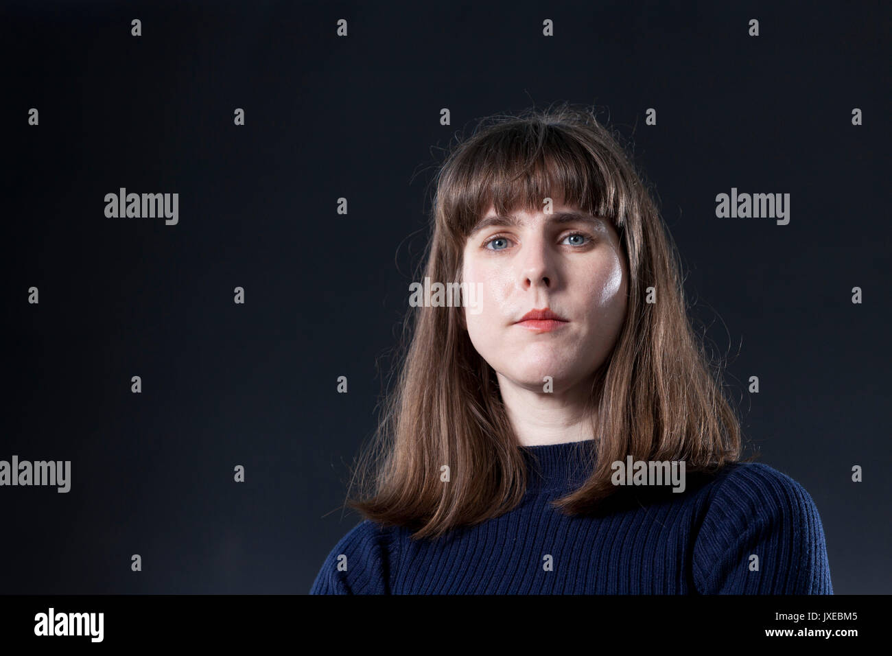 Edinburgh, UK. 15th Aug, 2017. Helen McClory, the Scottish writer ...