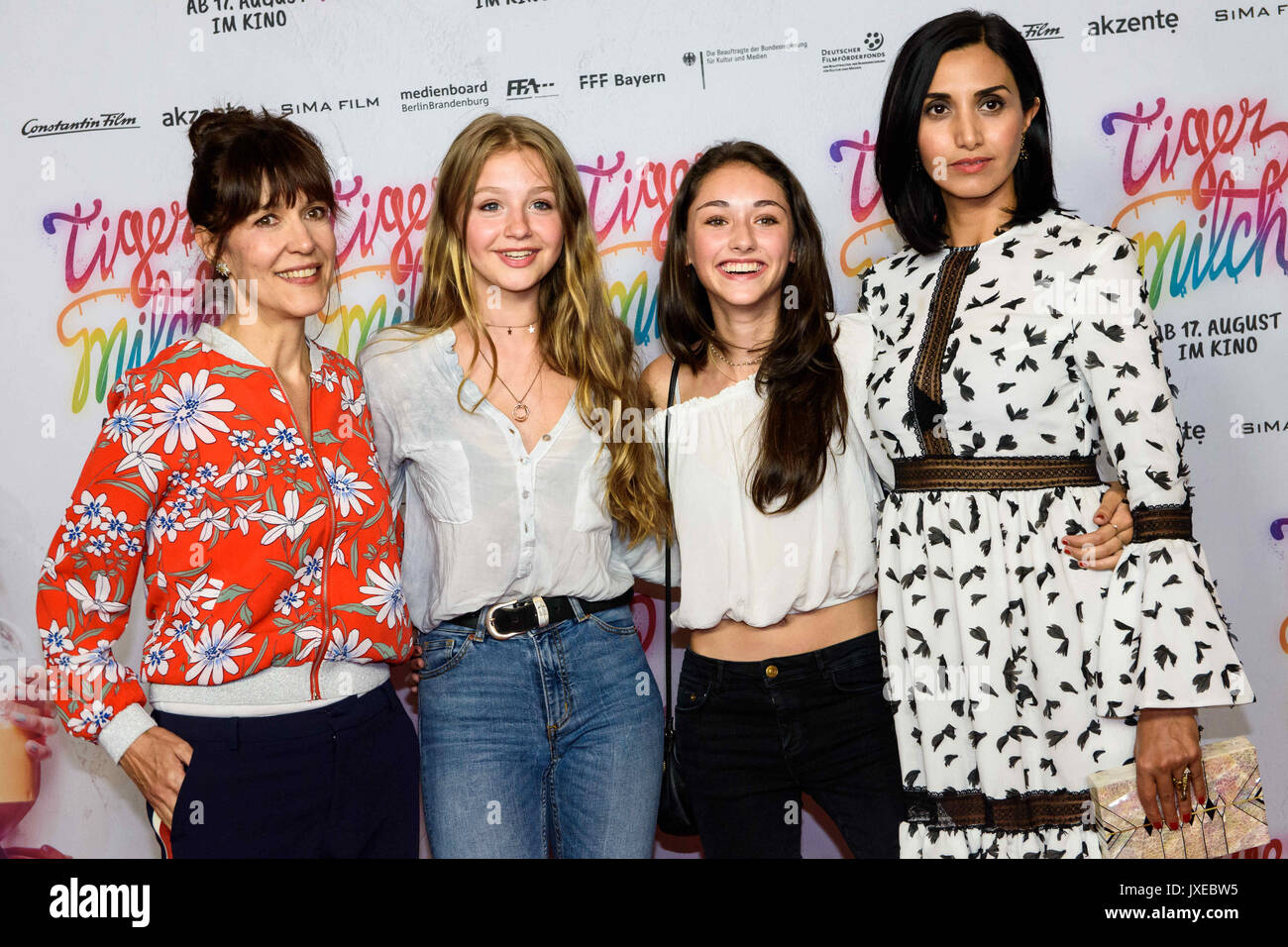 Berlin, Germany. 15th Aug, 2017. The director Ute Wieland (L-R) and the ...