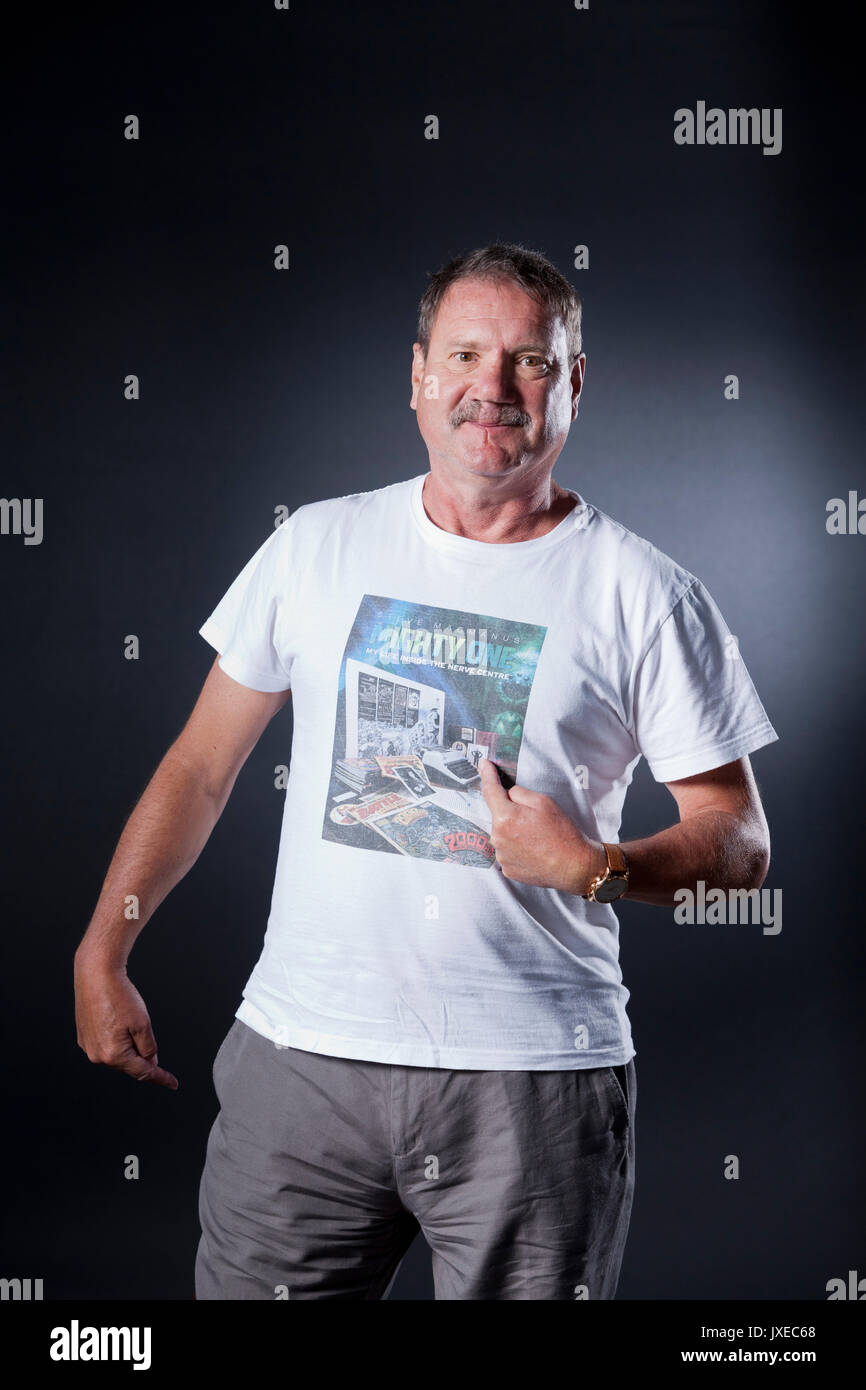 Edinburgh, UK. 15th Aug, 2017. Steve MacManus, former editor of the ...