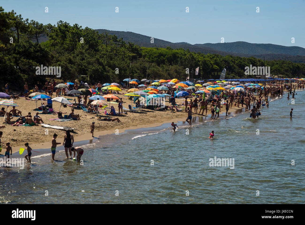 August 15, 2017 - Punta Ala-Follonica, Tuscany, Italy - Punta Ala ...