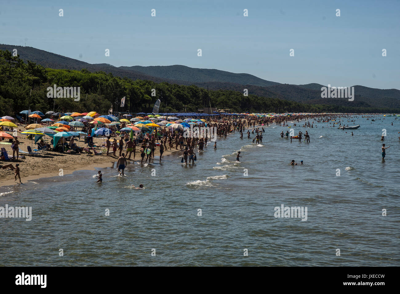 August 15, 2017 - Punta Ala-Follonica, Tuscany, Italy - Punta Ala ...