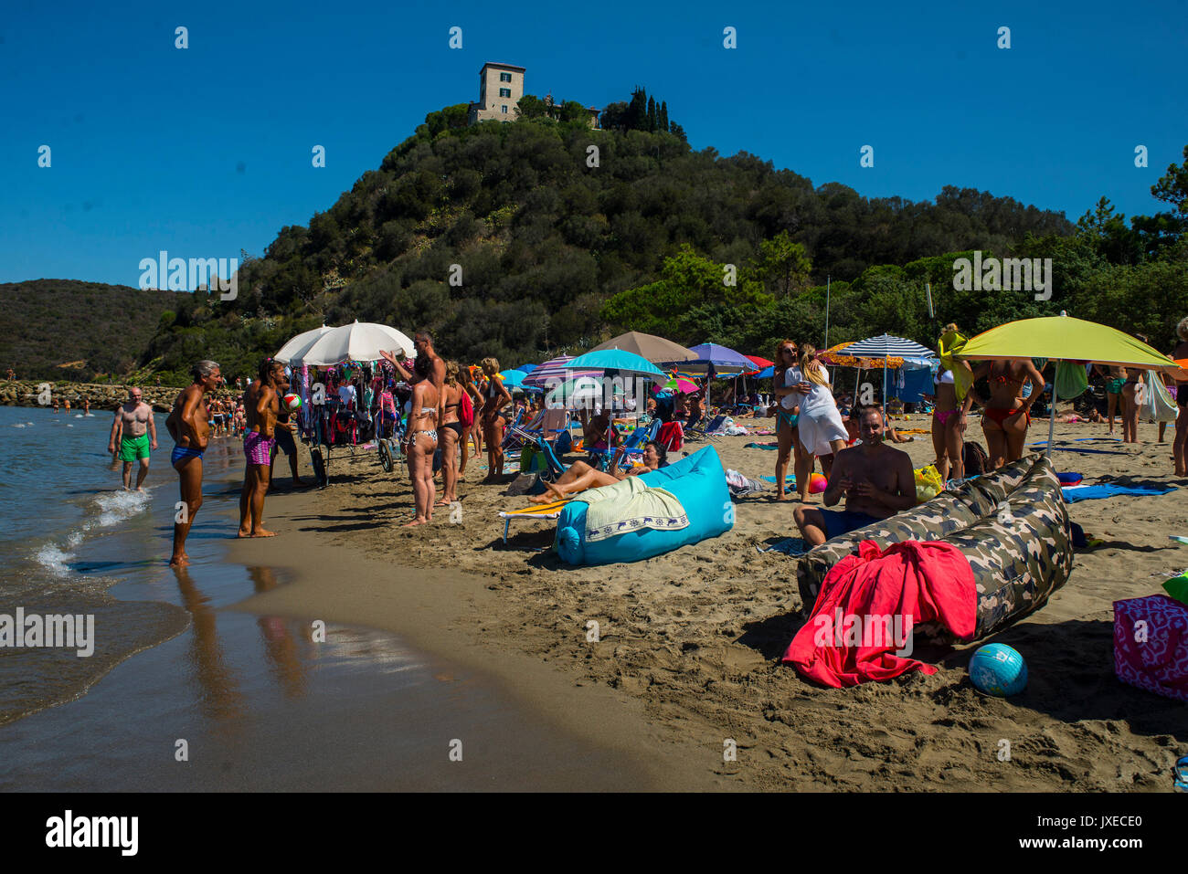 August 15, 2017 - Punta Ala-Follonica, Tuscany, Italy - Punta Ala ...