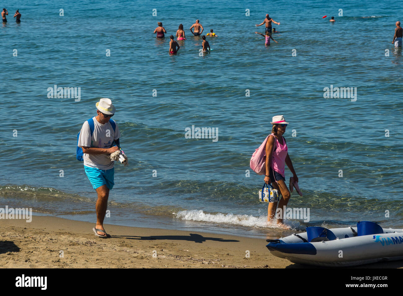 August 15, 2017 - Punta Ala-Cala Civette, Tuscany, Italy - Punta Ala ...
