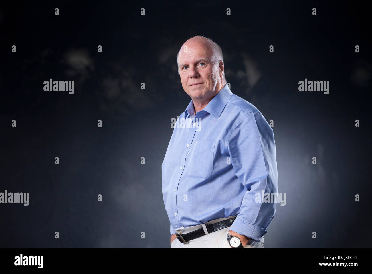 Edinburgh, UK. 15th August 2017. Peter Robinson, the Canadian crime ...