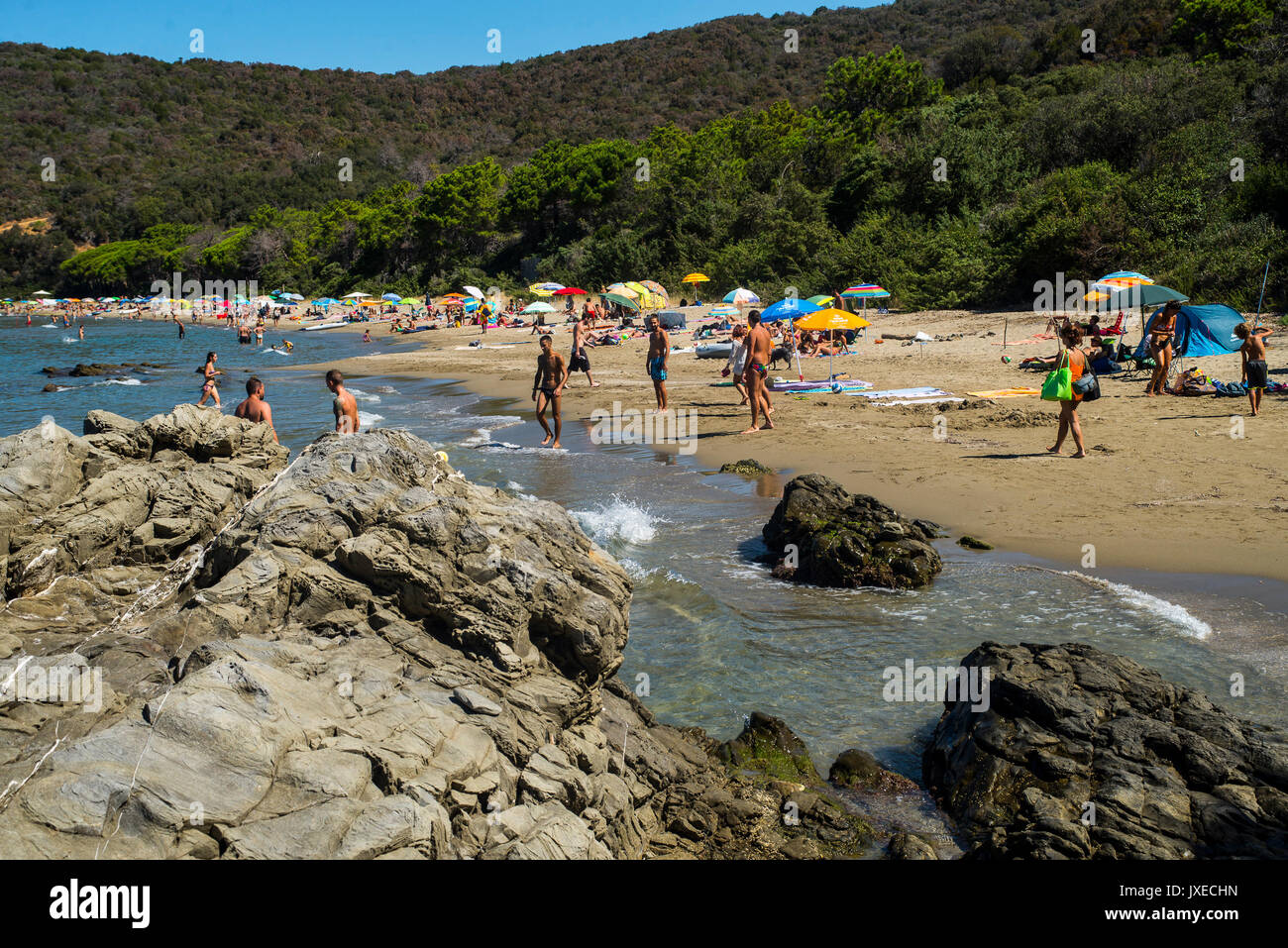 August 15, 2017 - Punta Ala-Cala Civette, Tuscany, Italy - Punta Ala ...