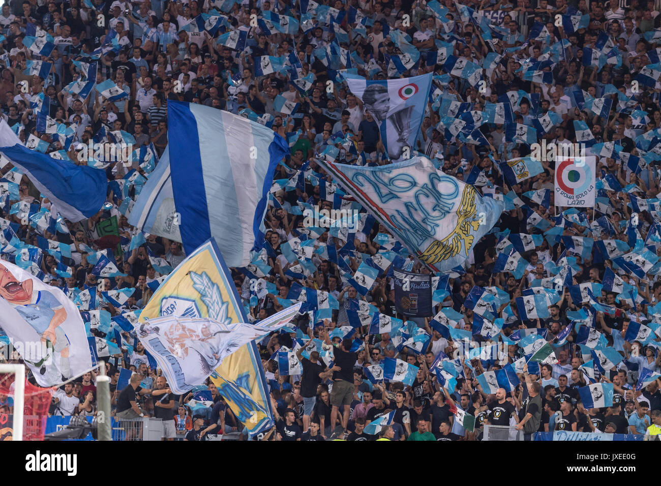 Lazio fans hi-res stock photography and images - Alamy