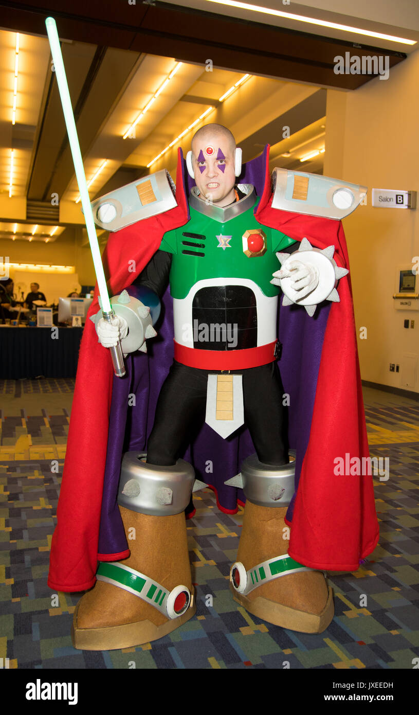 Cosplayer Shelvie Taylor as Sigma of the Mega Man X series of video ...