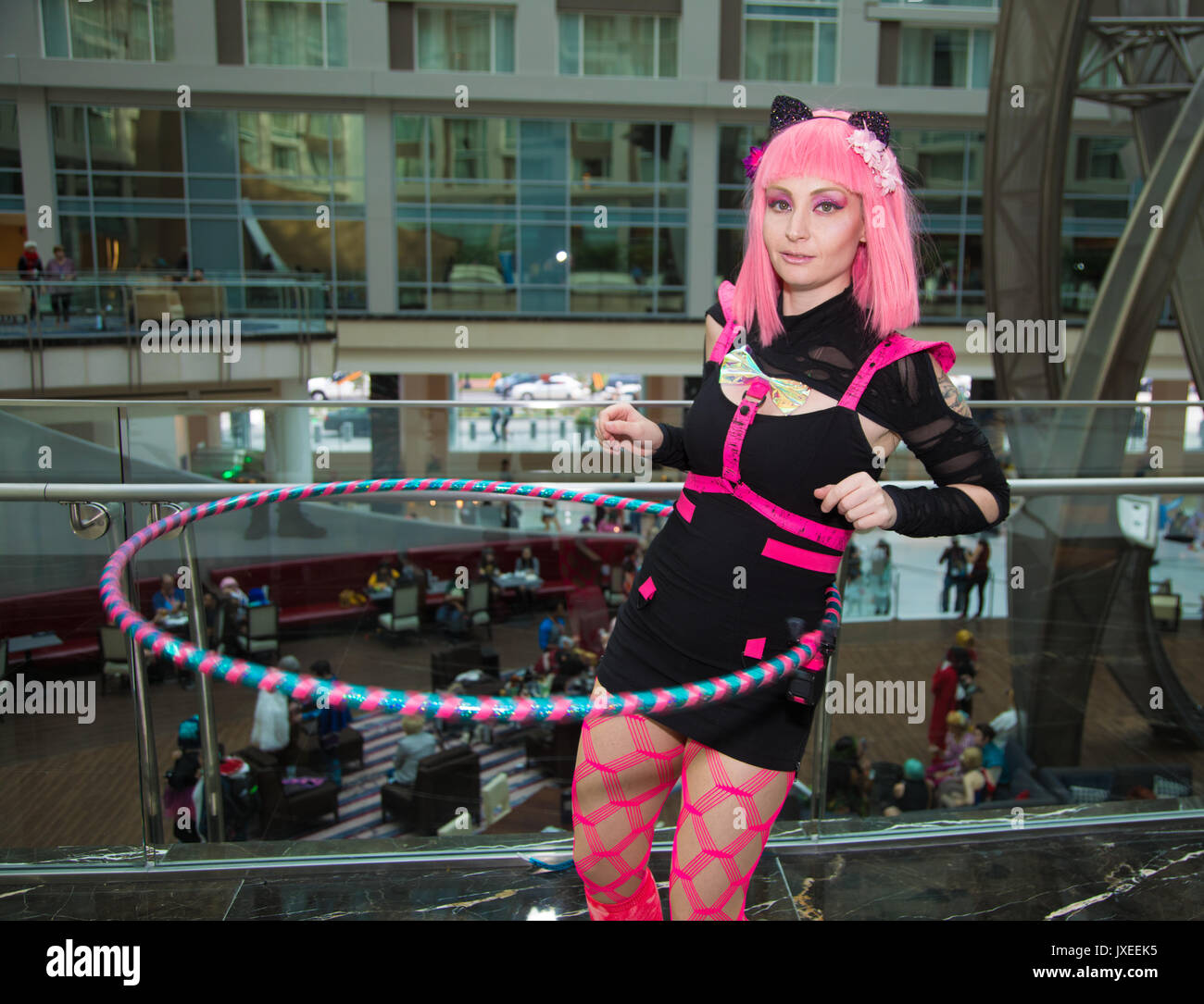 Cosplayer Zadra of St Marys, Pa. at Otakon on Saturday, Aug. 12, 2017 ...
