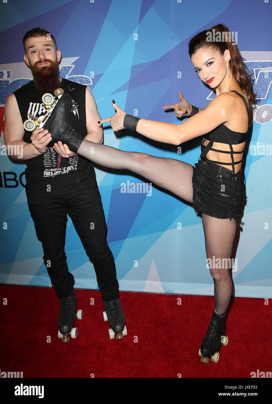Hollywood, Ca. 15th Aug, 2017. Billy England, Emily England, at ...