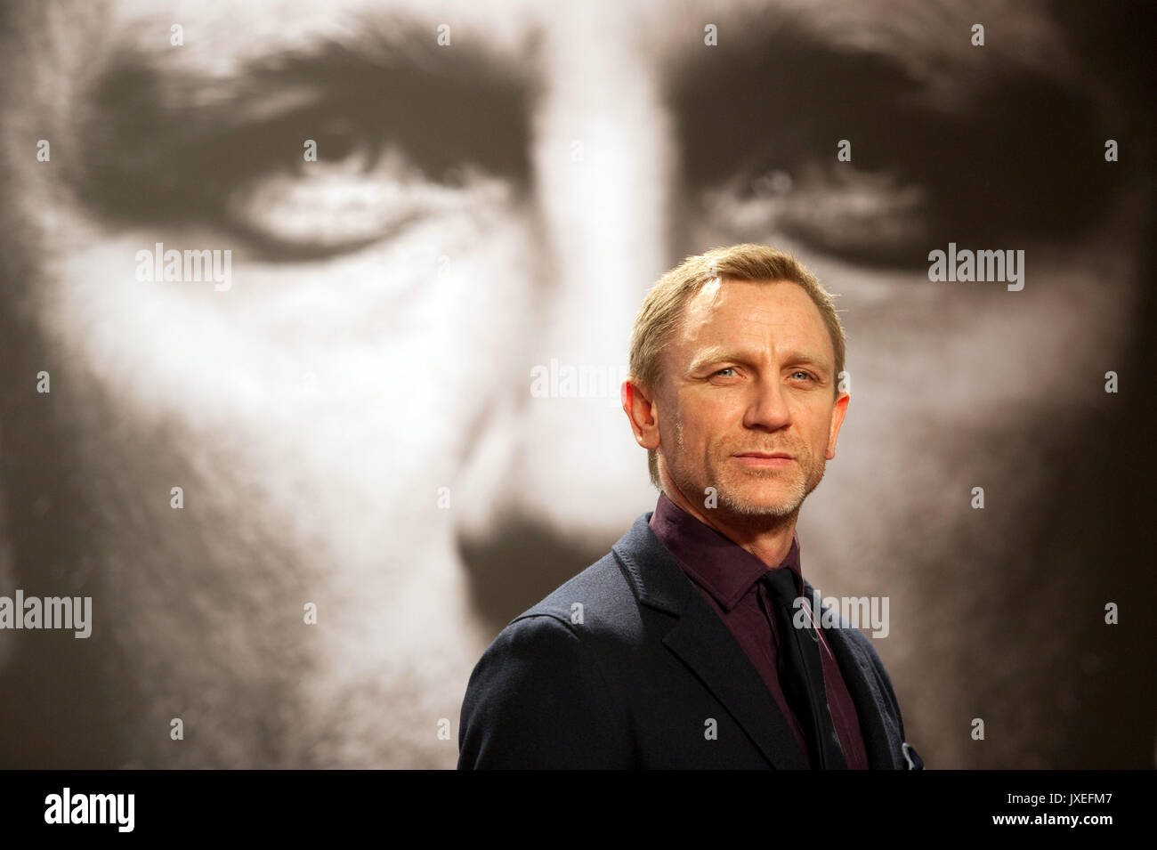 British actor Daniel Craig attends the German premiere of his new film ...