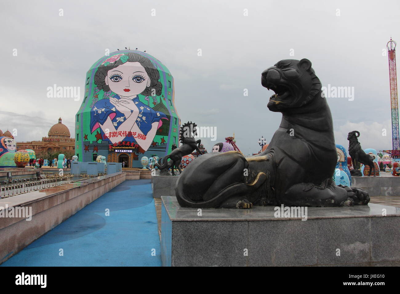 Beijin, Beijin, China. 16th Aug, 2017. Architectures of Russian dolls ...