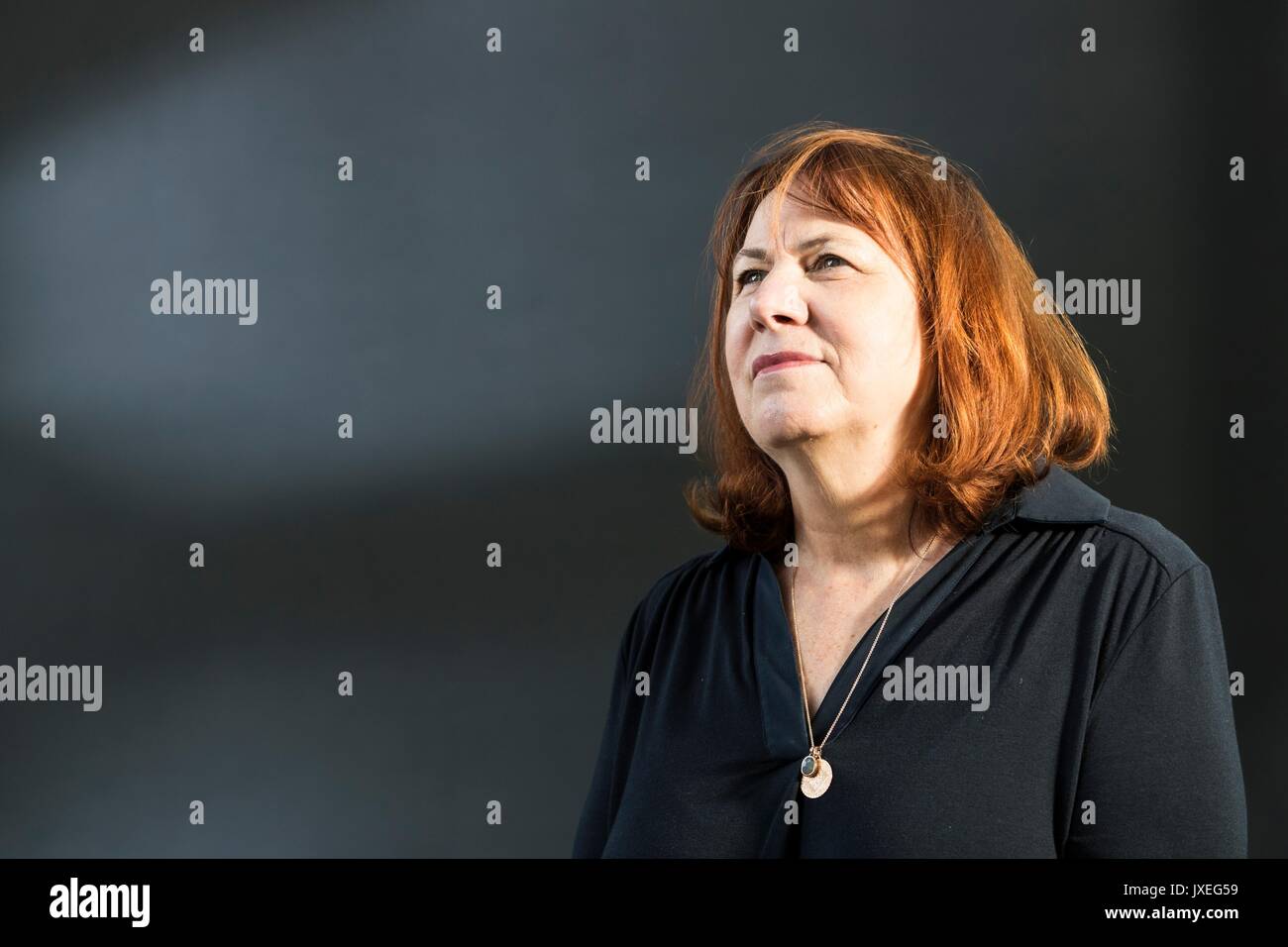 Edinburgh, UK. 16th Aug, 2017. Linda Grant appearing at the Edinburgh ...