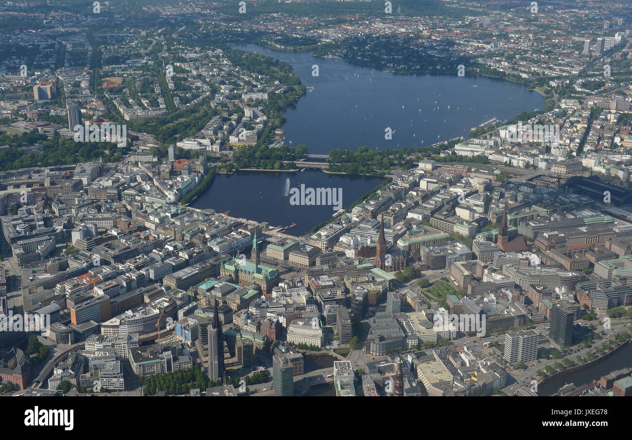 Alster lakes hi-res stock photography and images - Alamy