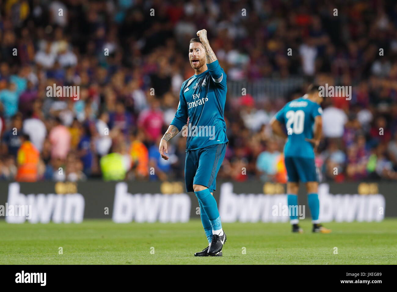 Sergio Ramos (Real), AUGUST 13, 2017 - Football / Soccer : Ramos ...