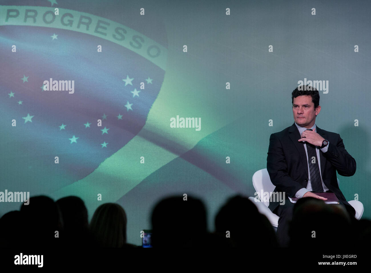 Sao Paulo, Sao Paulo, Brazil. 15th Aug, 2017. Brazilian federal judge ...