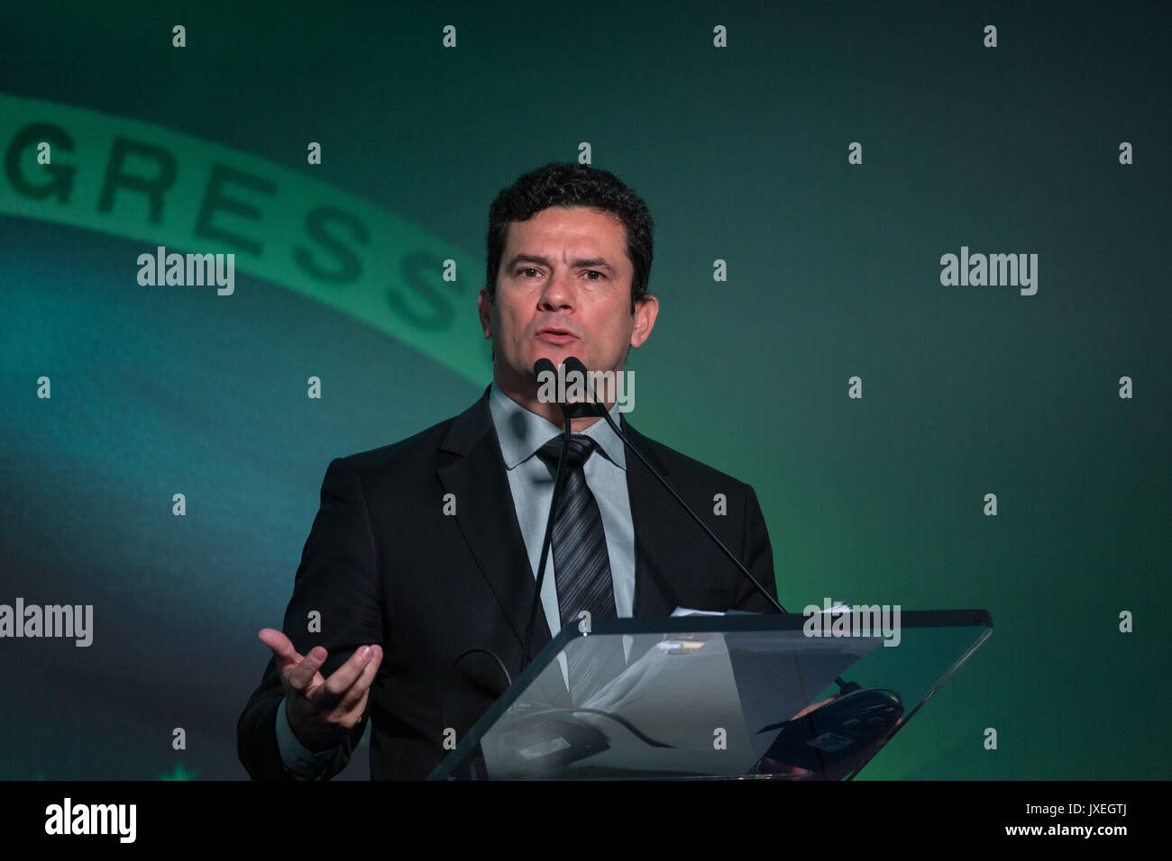 Sao Paulo, Sao Paulo, Brazil. 15th Aug, 2017. Brazilian federal judge ...