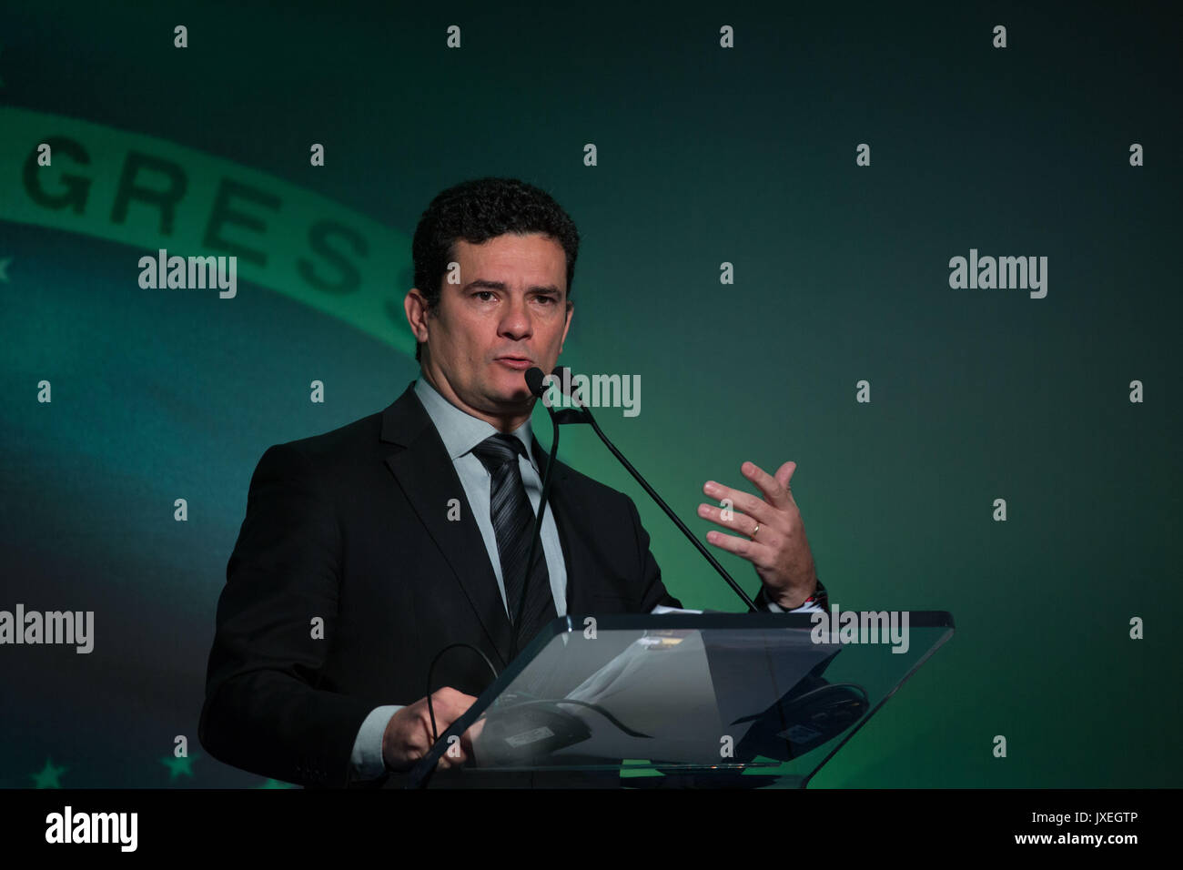Sao Paulo, Sao Paulo, Brazil. 15th Aug, 2017. Brazilian federal judge ...