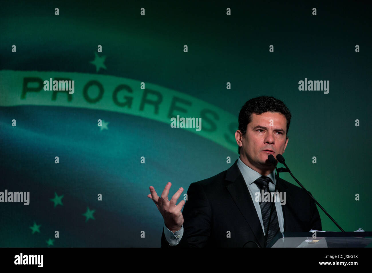 Sao Paulo, Sao Paulo, Brazil. 15th Aug, 2017. Brazilian federal judge ...