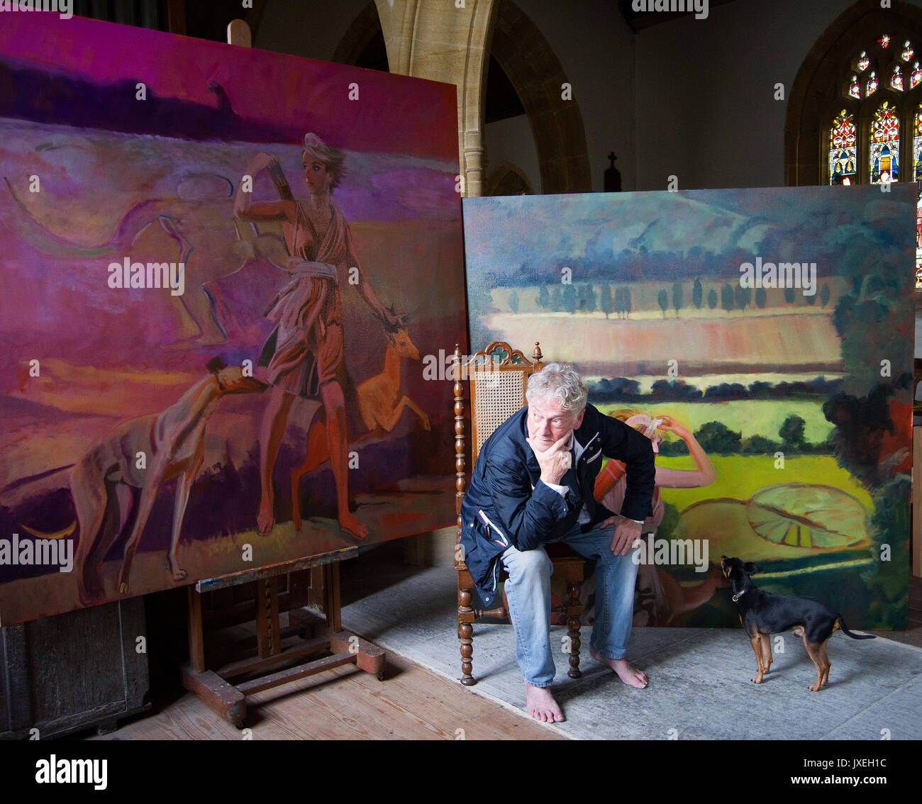 The Church of St James the Great, Longburton, Dorset, UK. 16th Aug ...
