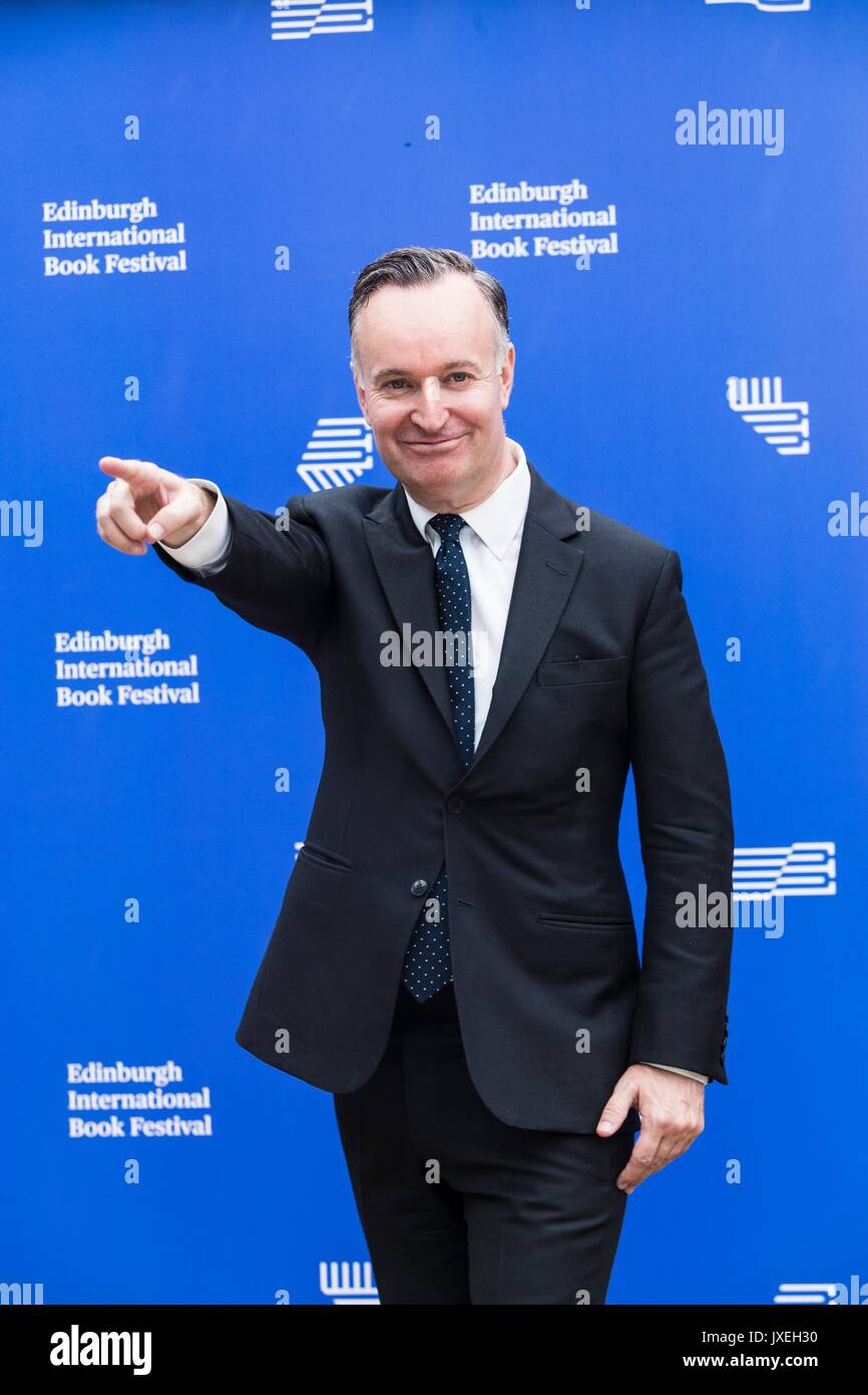 Edinburgh, UK. 16th Aug, 2017. Andrew O'Hagan appearing at the ...