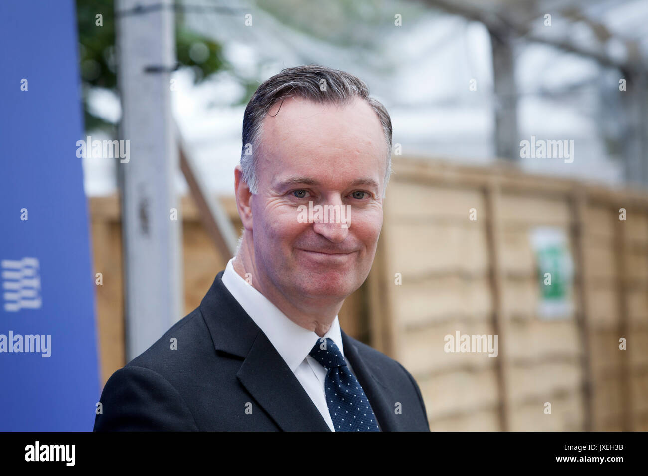 Edinburgh, UK. 16th Aug, 2017. Andrew O'Hagan, FRSL, the Scottish ...