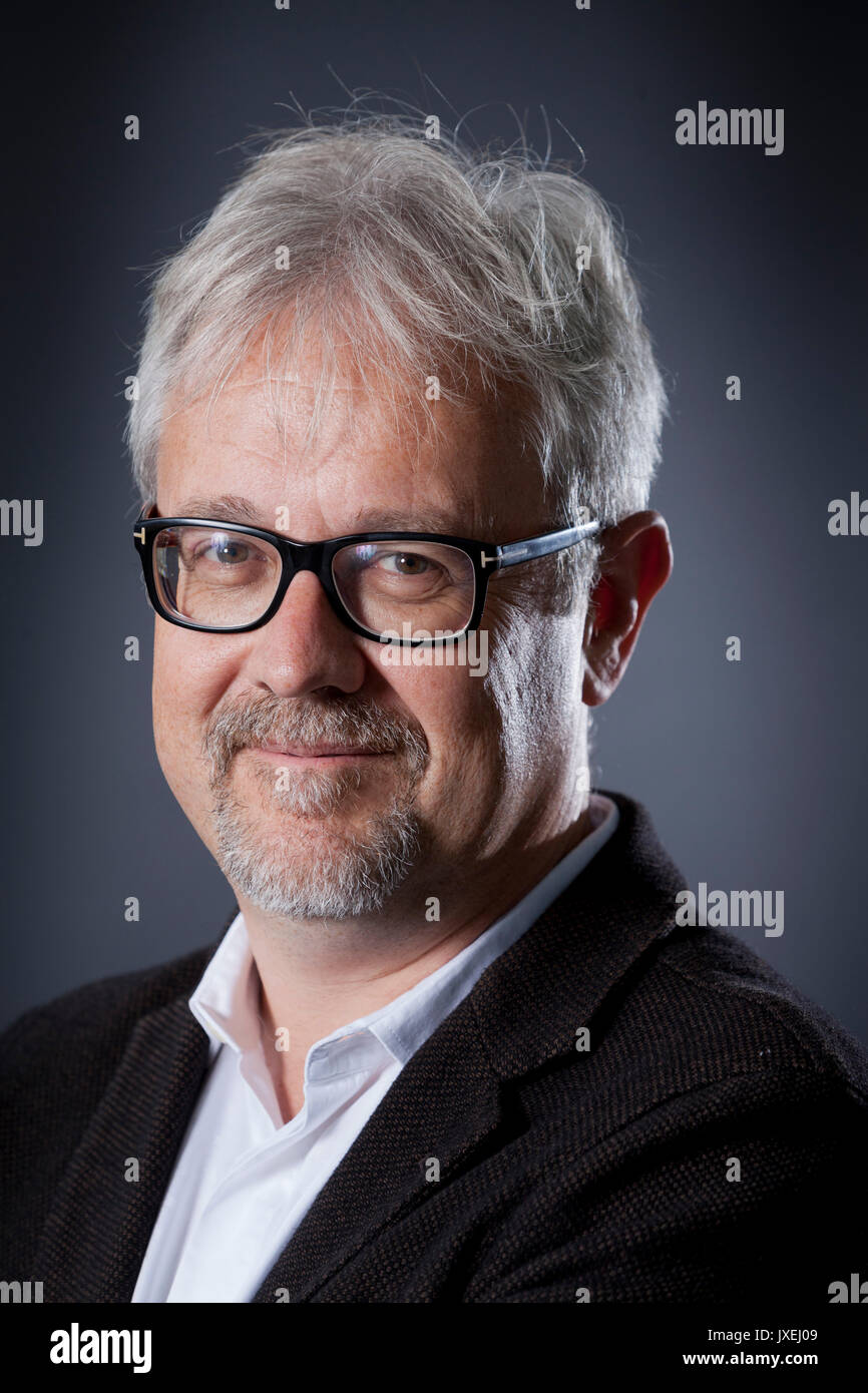Edinburgh, UK. 16th Aug, 2017. Simon Ings, the English novelist and ...