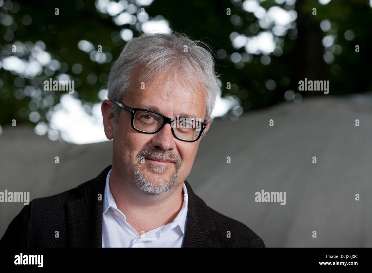 Edinburgh, UK. 16th Aug, 2017. Simon Ings, the English novelist and ...