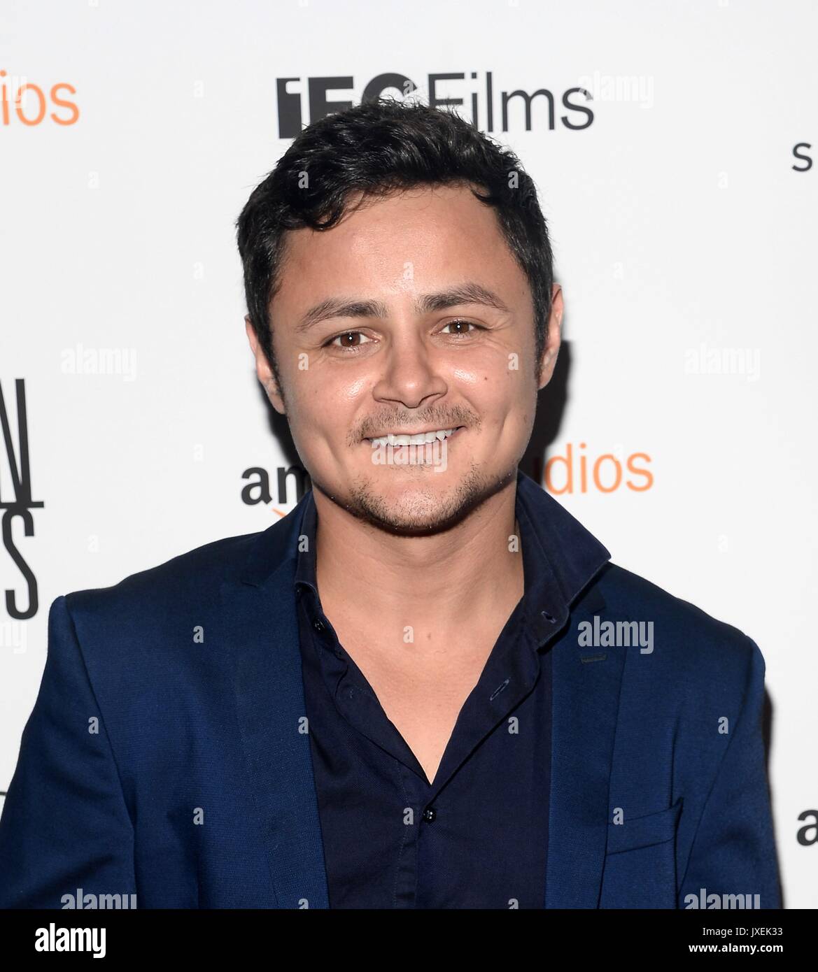 New York, NY, USA. 15th Aug, 2017. Arturo Castro at arrivals for Amazon ...