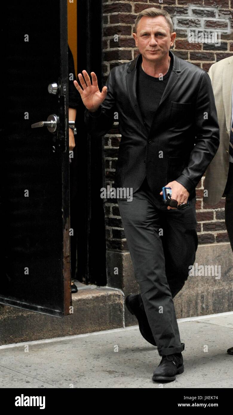 Daniel Craig, (for THE LATE SHOW WITH STEPHEN COLBERT) at arrivals for ...