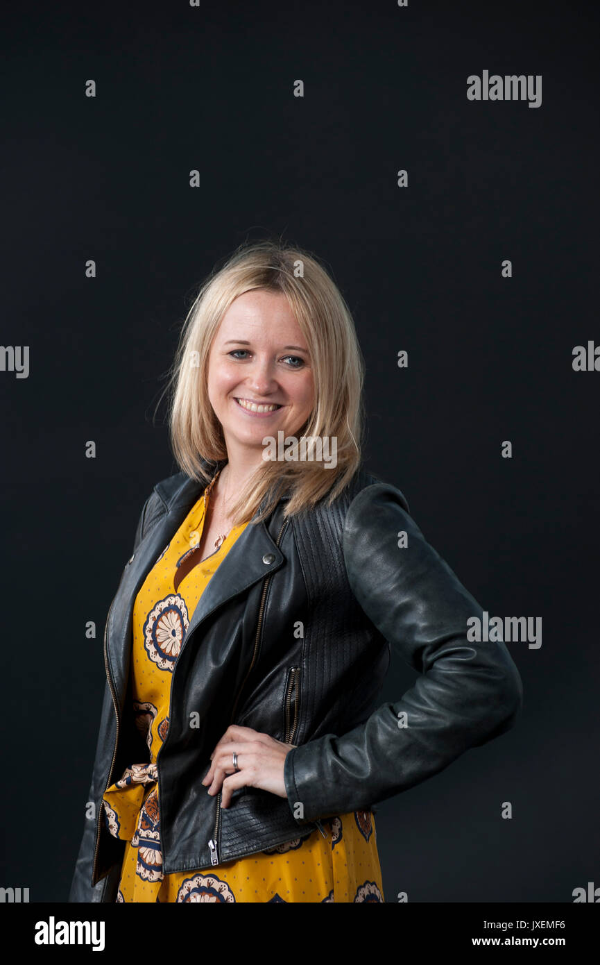 Edinburgh, UK,. 16th August 2017. Author Laura Barnett appearing at the ...