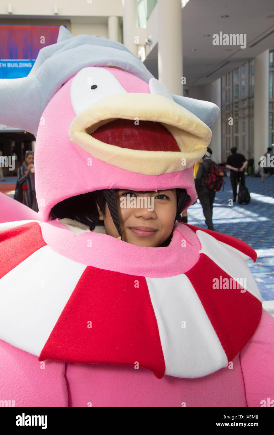 Cosplayer Amie Sombunwanna (Annandale Va.) as Slowking Pokaman at ...