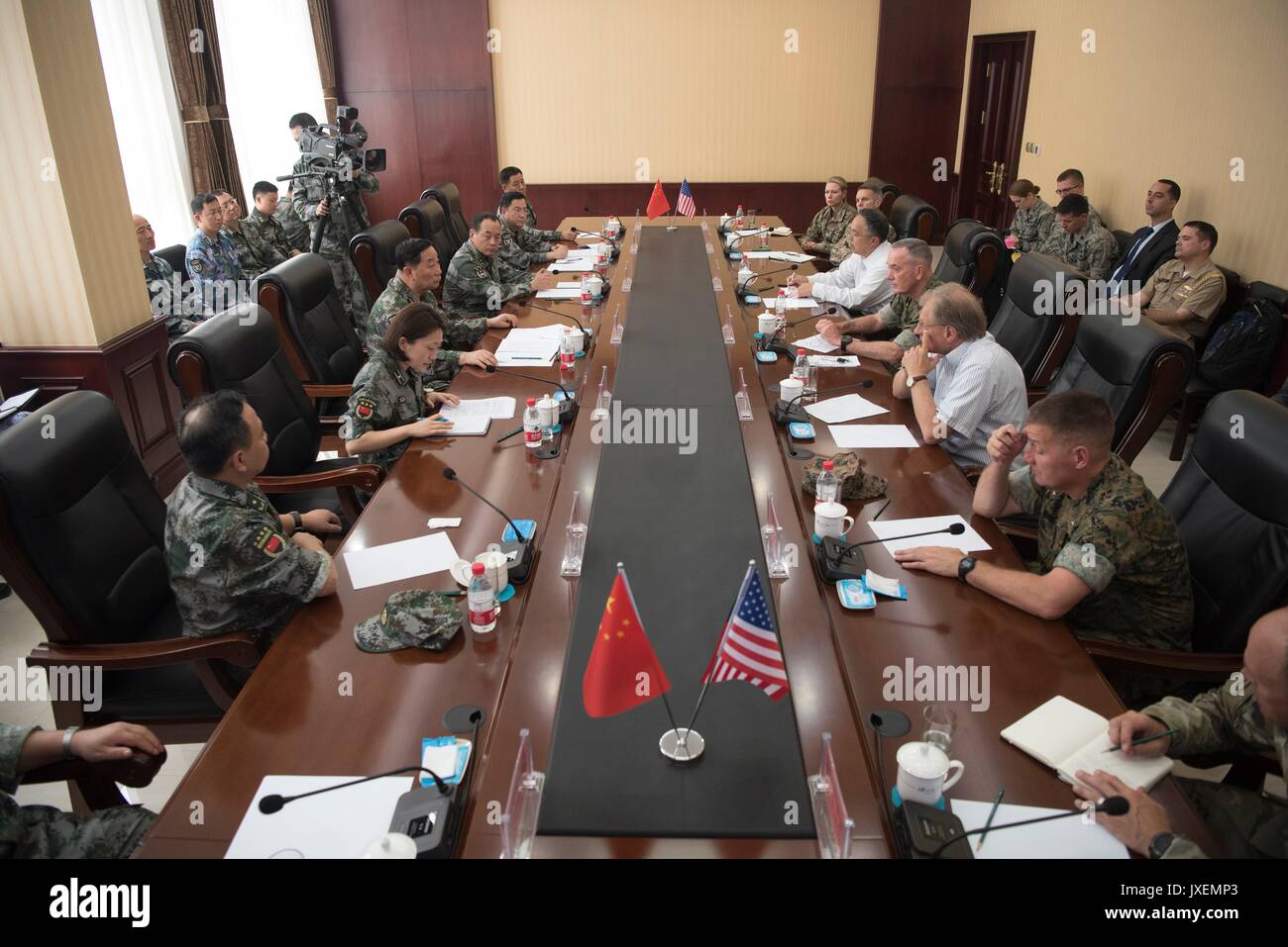 Shenyang, China. 16th Aug, 2017. U.S. Chairman of the Joint Chiefs Gen ...