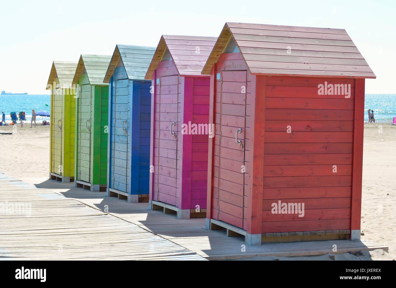 Beach Dressing Rooms High Resolution Stock Photography and Images - Alamy