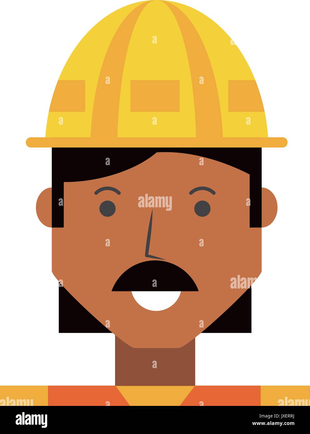 Worker profile cartoon Stock Vector Image & Art - Alamy