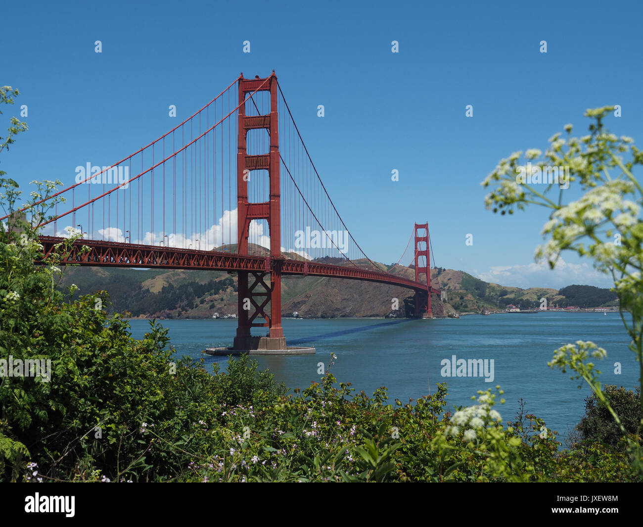 Beautiful view of Golden Gate Bridge Stock Photo - Alamy