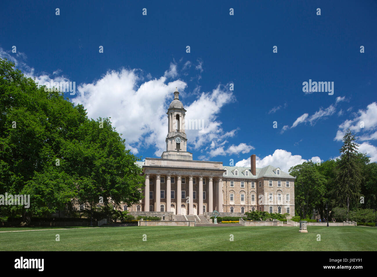 OLD MAIN BUILDING PENN STATE UNIVERSITY CAMPUS STATE COLLEGE ...