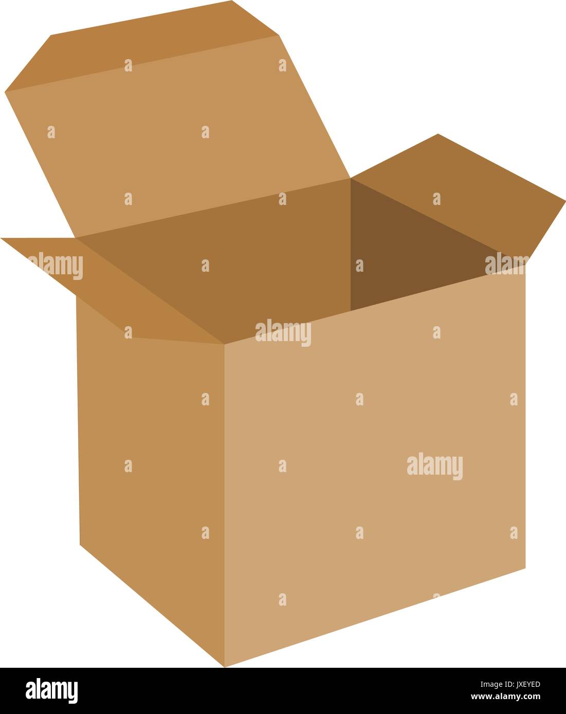 Pasteboard box Stock Vector Images - Alamy