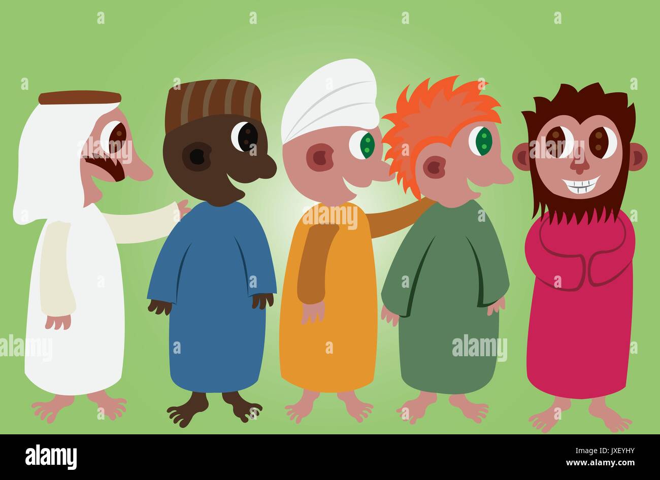 Global cultures Stock Vector Images - Alamy