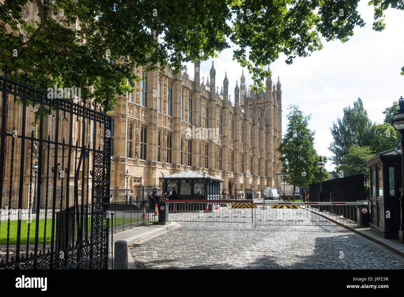 Entrance to the Houses of Parliament Stock Photo - Alamy