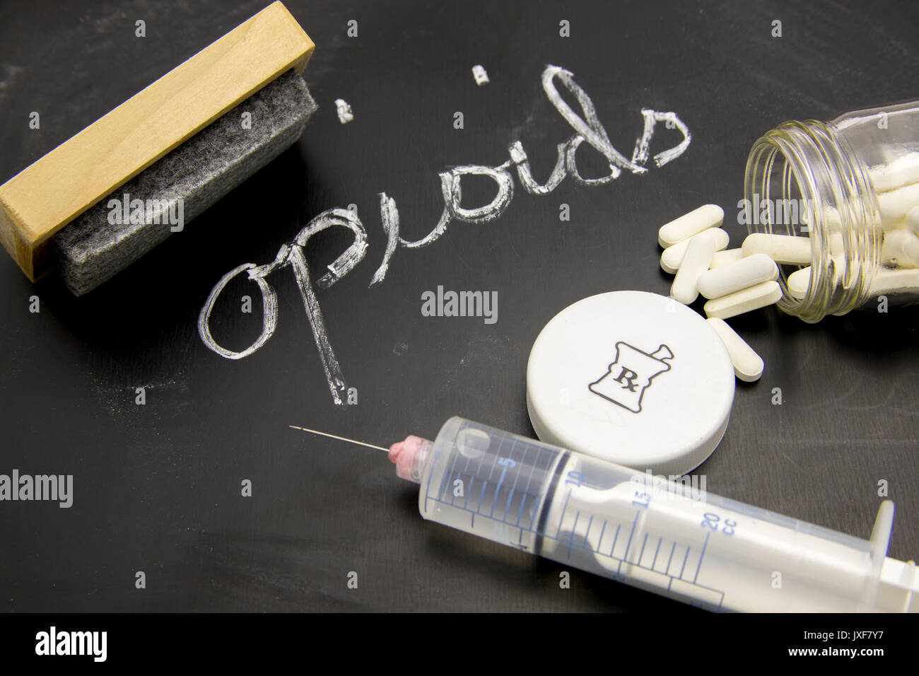 Prescription and illicit opioids hi-res stock photography and images ...