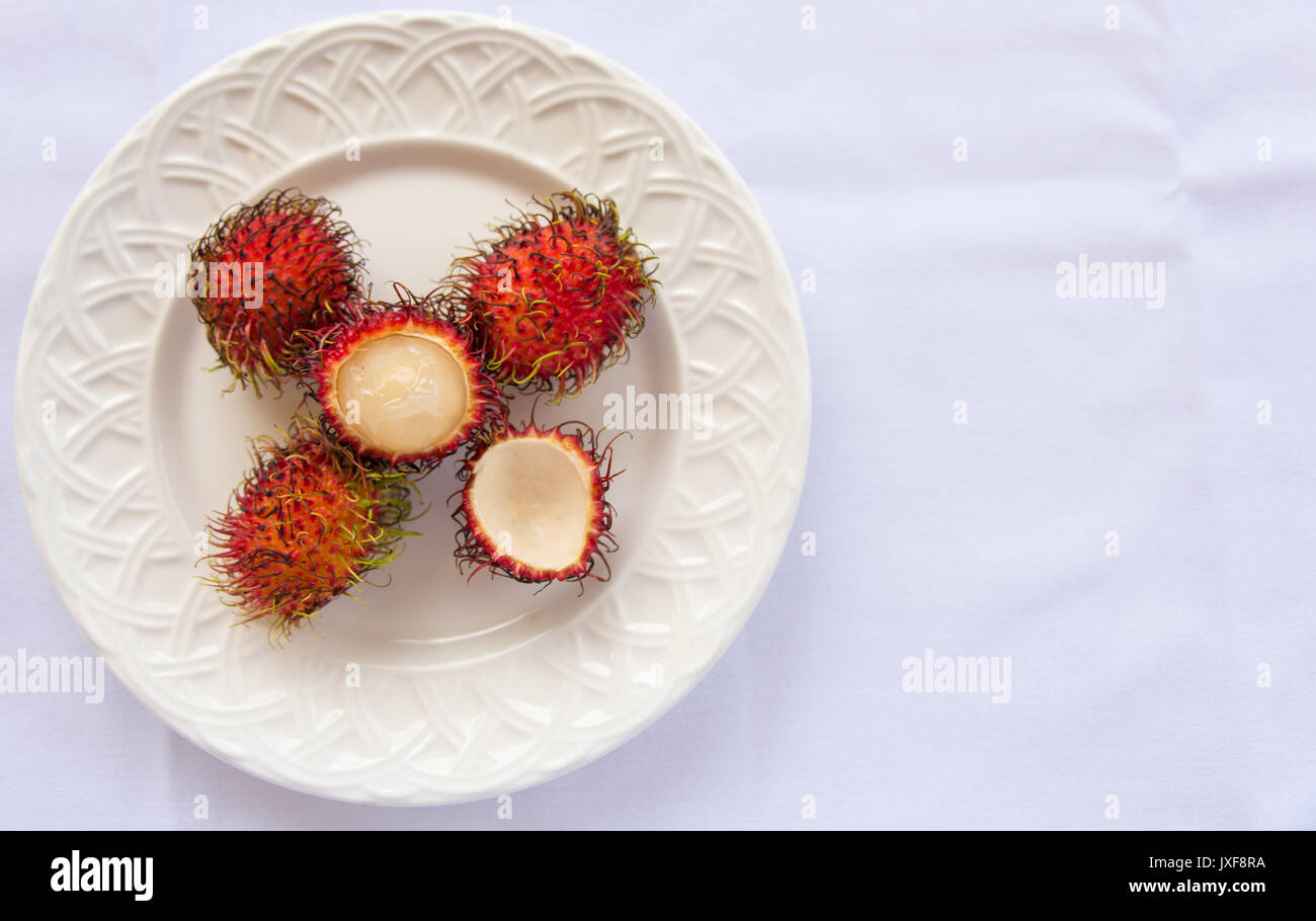 Rambutan lychee hi-res stock photography and images - Alamy